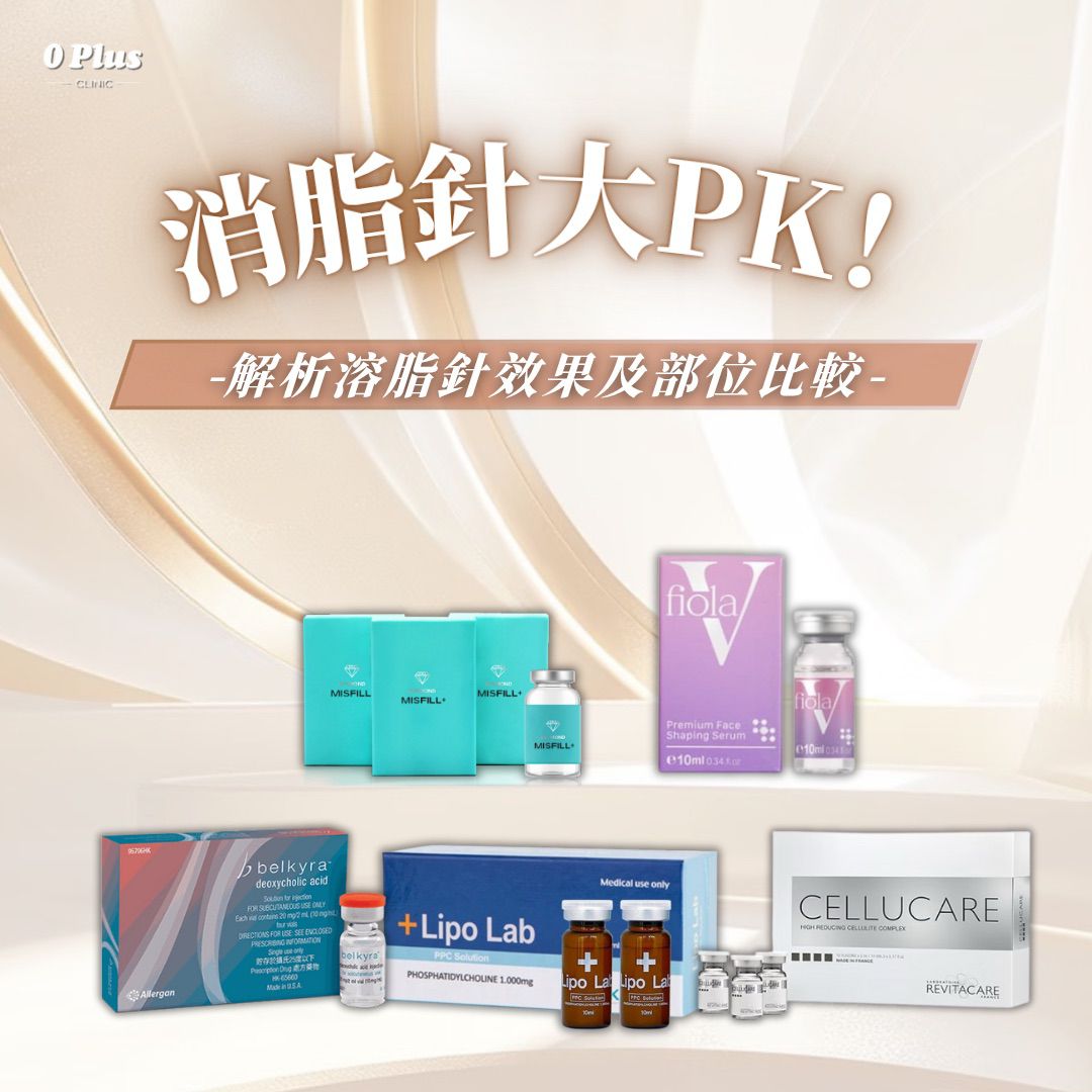 【消脂針大PK】Belkyra vs Cellucare vs Lipolab vs Misfill vs Fiola 從原理到效用 | 全面 ...